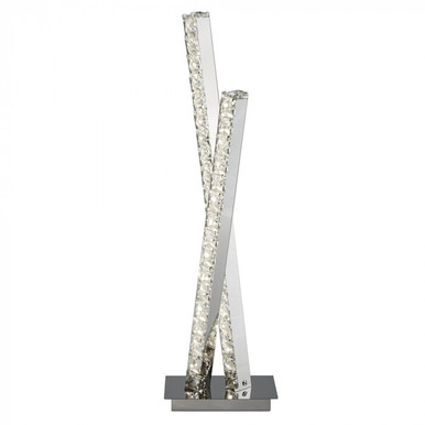 Crossover Linear Crystal Table Lamp