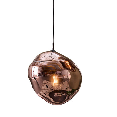 Rock Epico Cinnamon Glass Pendant Light - Zest Lighting