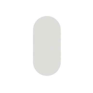 Shadow Mini White Plate LED Wall Light - Zest Lighting