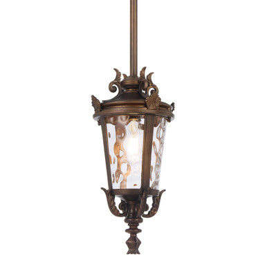 Pacol Bronze Traditional Coach Pendant Light - Zest Lighting