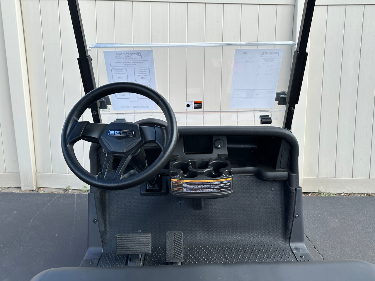 EZGO RXV 2 Passenger Red Golf Cart - Performance Golf Carts