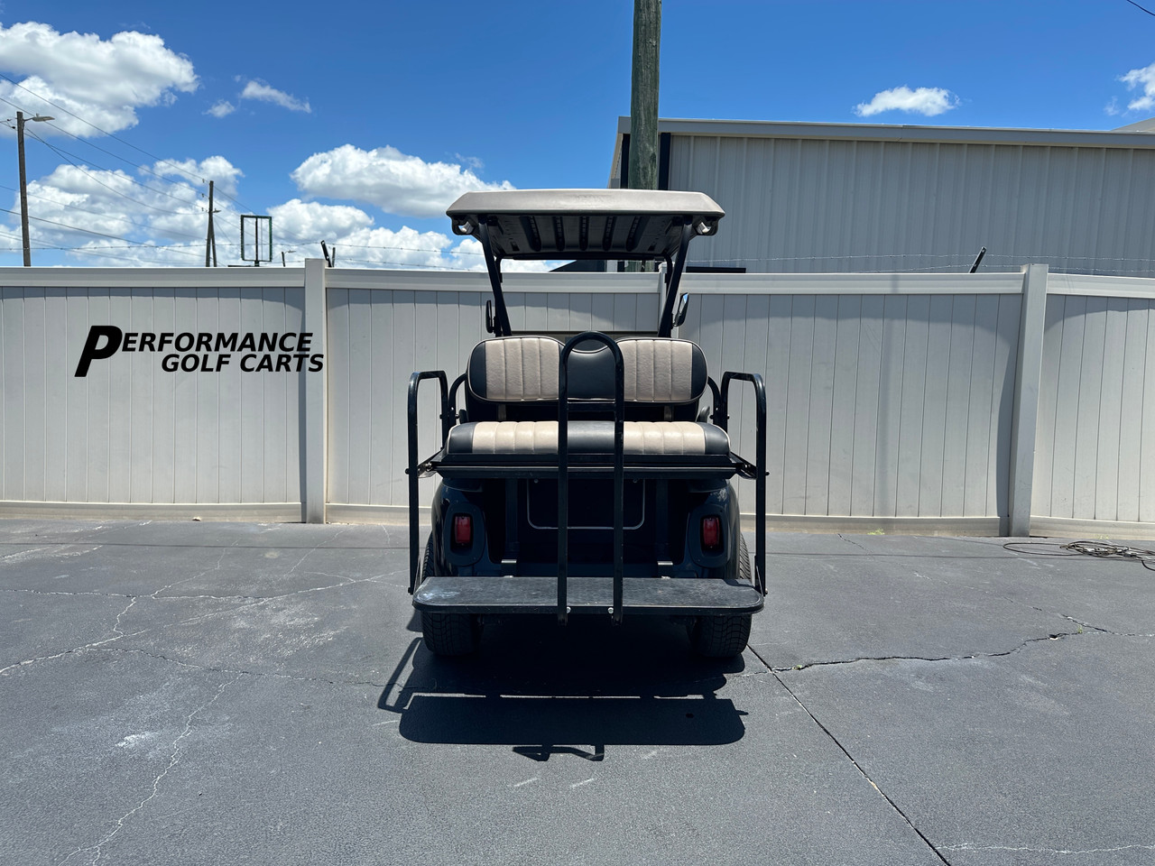 EZGO RXV 4 Passenger Black/Gold Golf Cart -#4759A - AS IS NO WARRANTY ...
