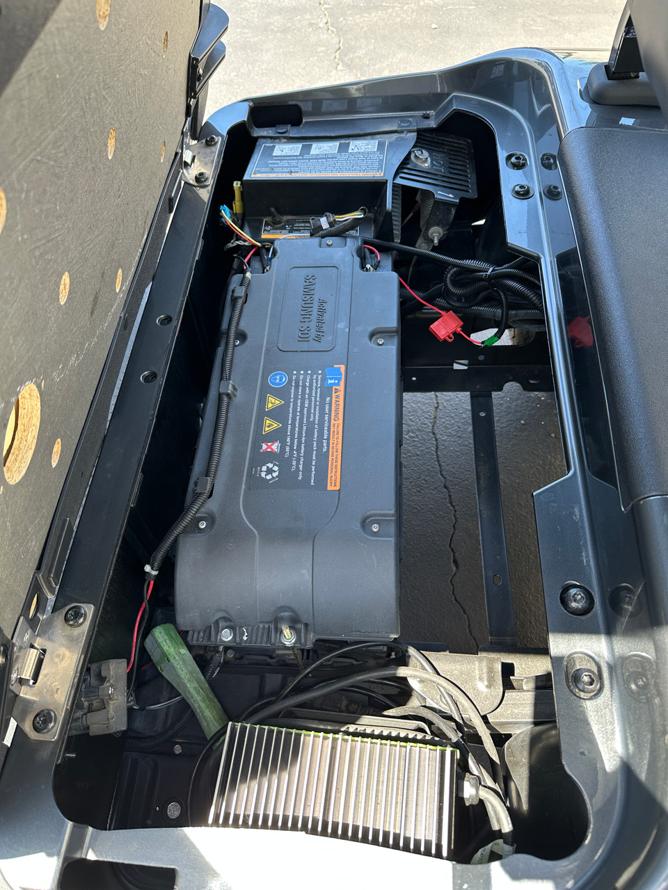 EZGO RXV 4 Passenger Gunmetal Golf Cart Factory Refurbished ...
