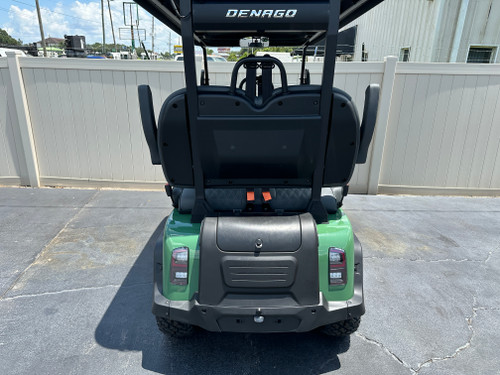 Denago EV Rover XL 4 Passenger Verdant (Green) Lifted Golf Cart ...