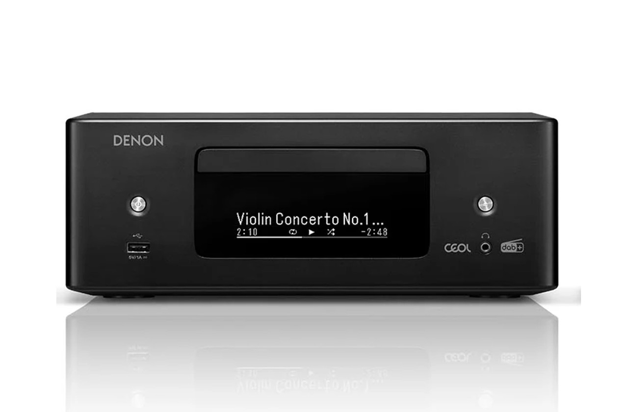 Denon RCD-N12DAB (Black) | Streaming Mini System EXC Speakers | Richer ...