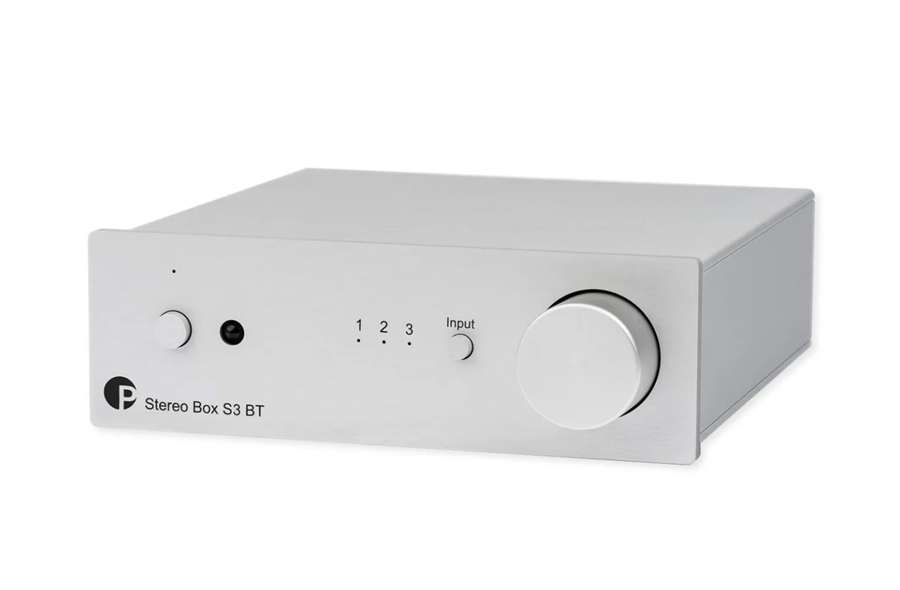 Pro-Ject Stereo Box S3 BT (Silver) | Stereo Amplifier | Richer Sounds