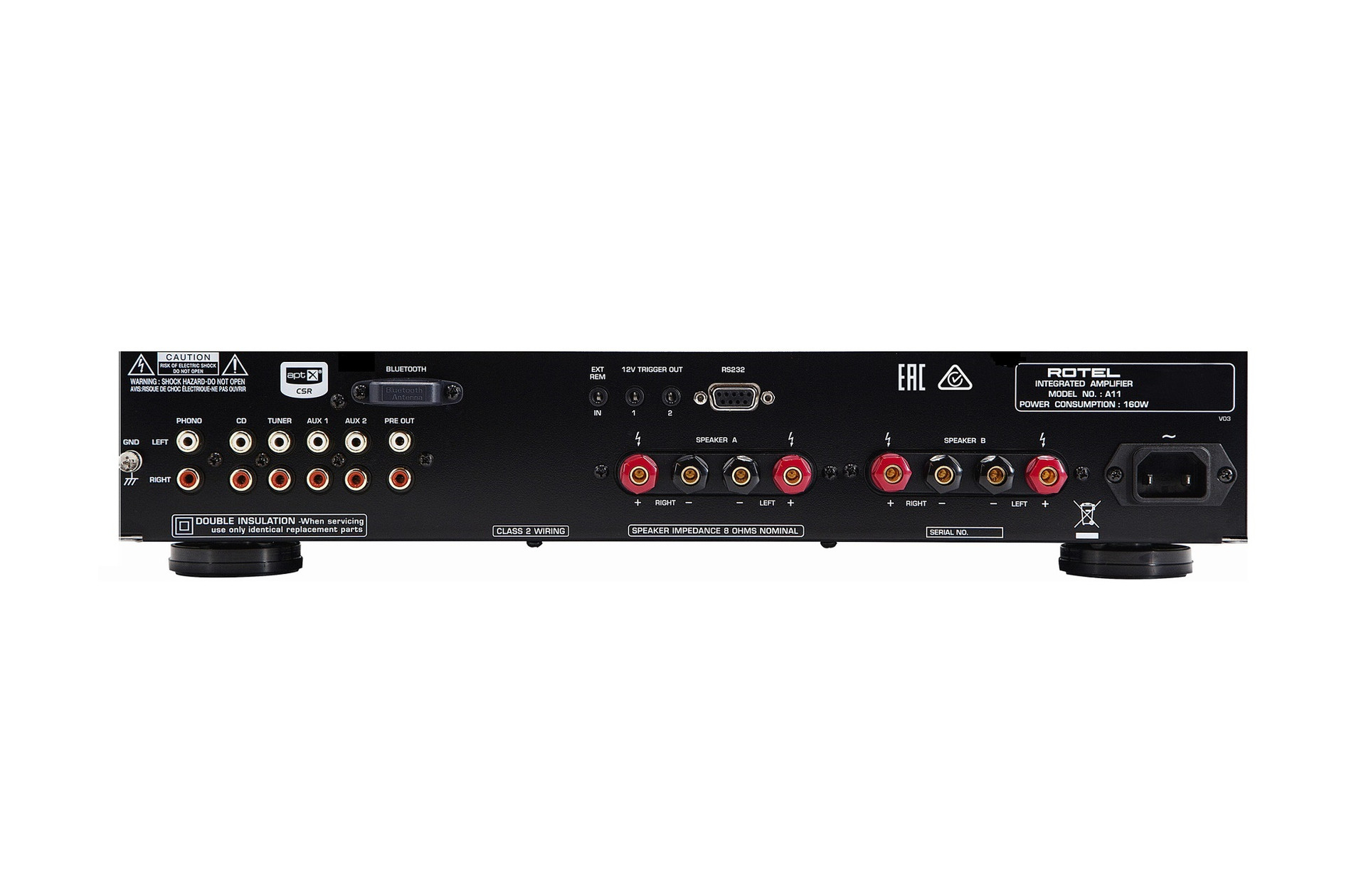 Rotel A11 Tribute (Black) | Stereo Amplifier | Richer Sounds