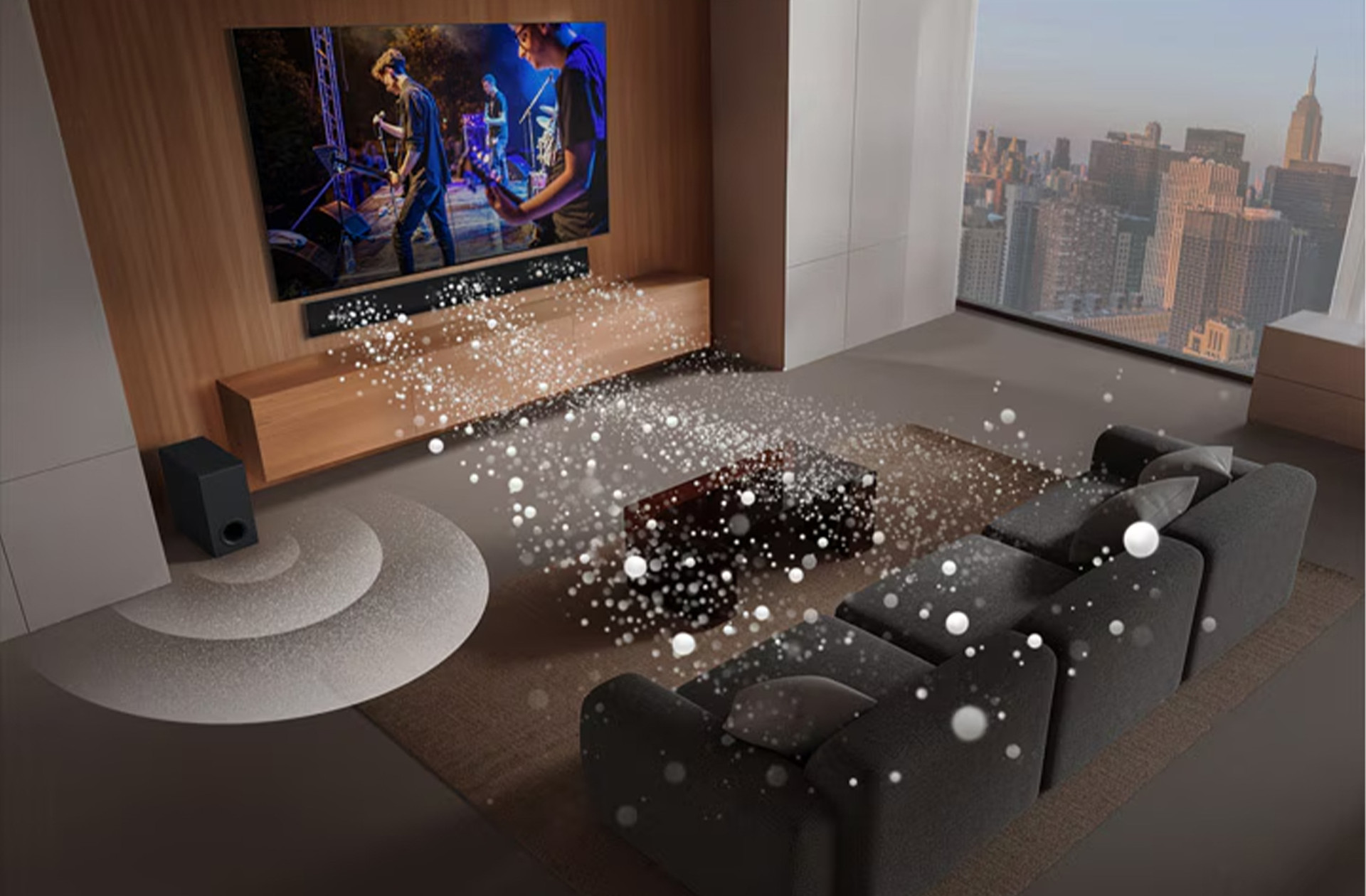 LG USG10TY | Flush Mount 3.1 ch High Res Audio Dolby Atmos Soundbar ...