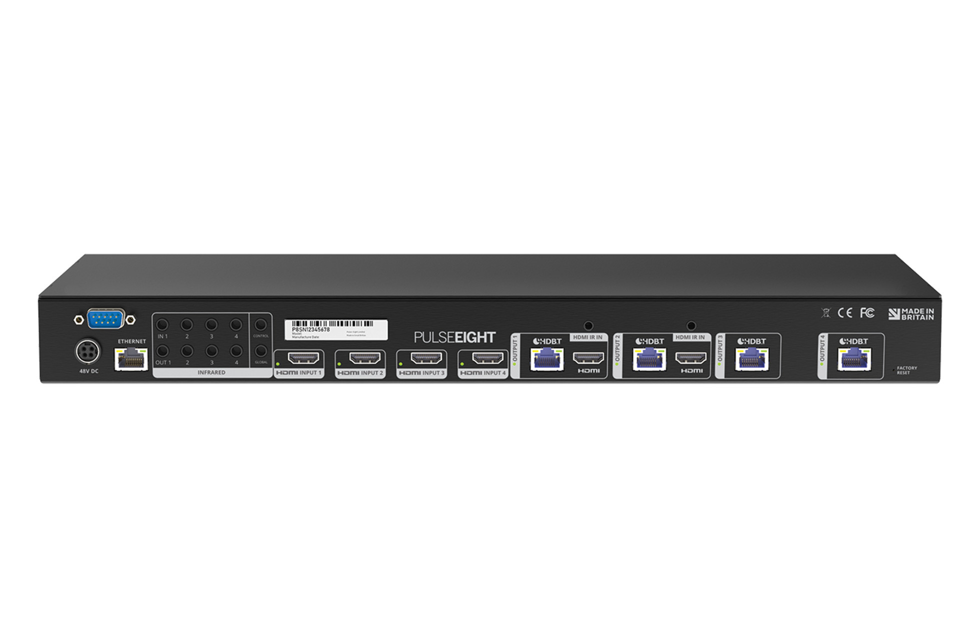 Pulse Eight Neo 4 Professional | HDMI Matrix | Richer Sounds