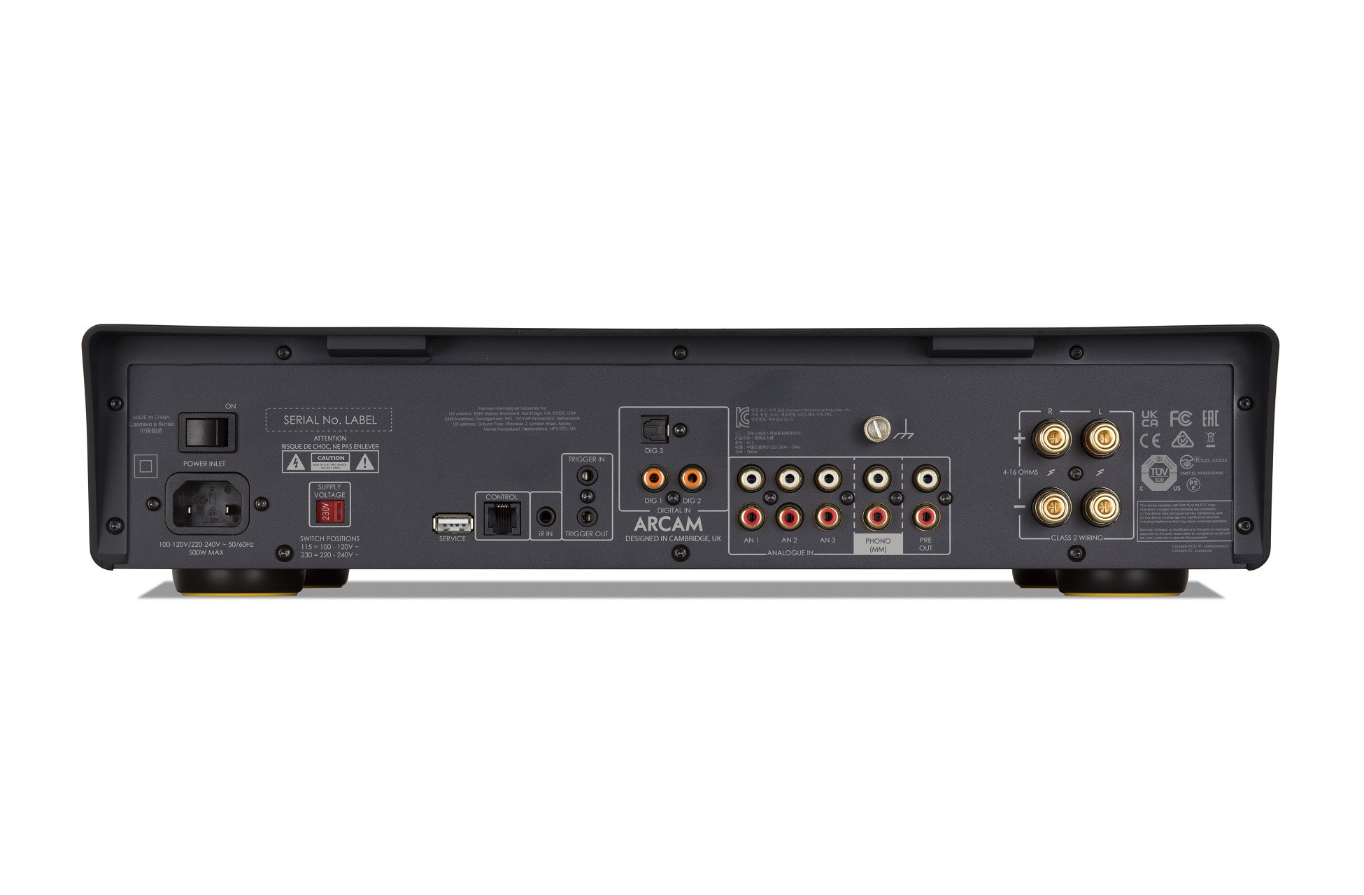 Arcam A15 (Black) | Stereo Amplifier | Richer Sounds