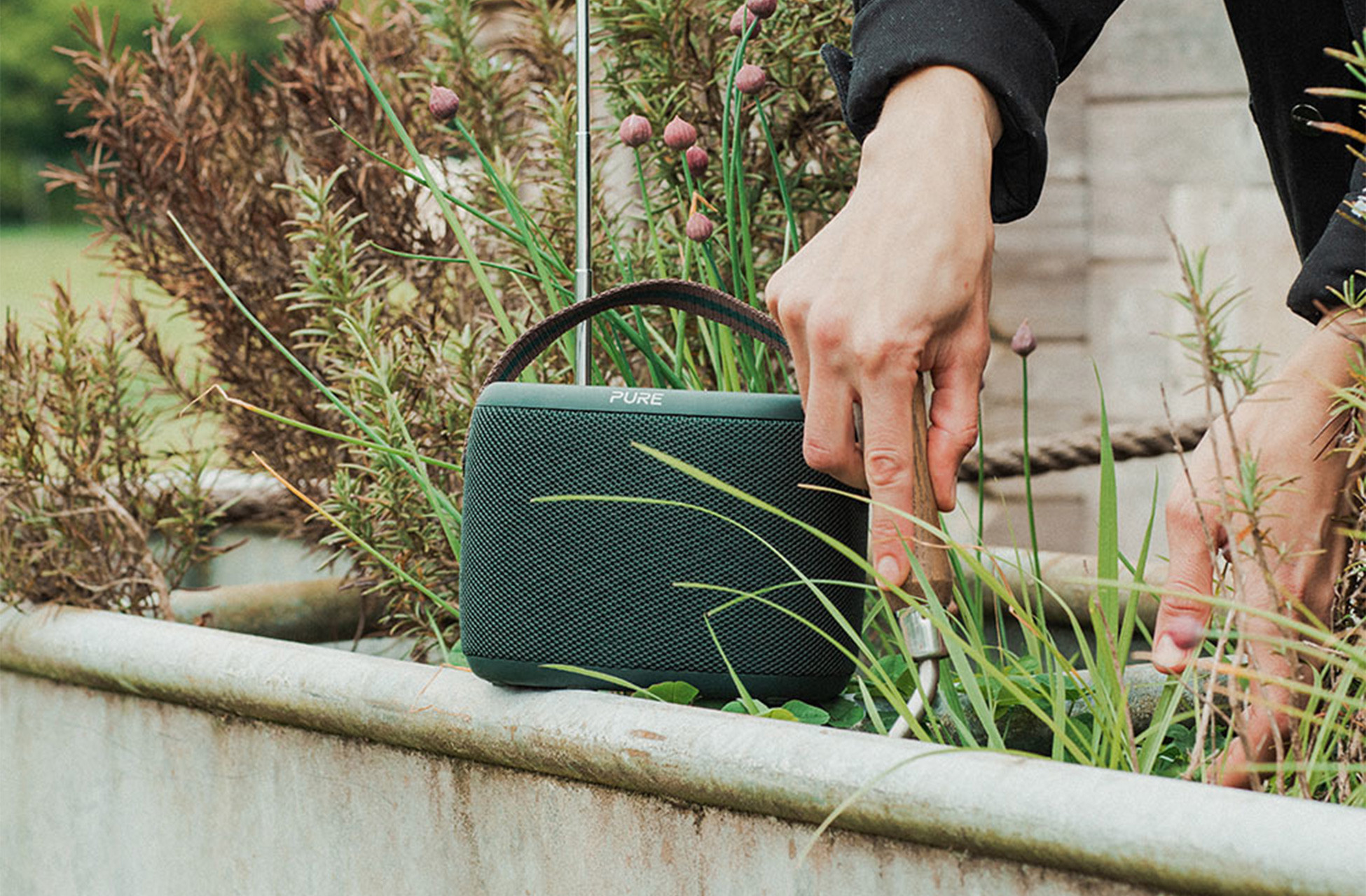 Pure Woodland | Portable Bluetooth/DAB+/FM Radio | Richer Sounds
