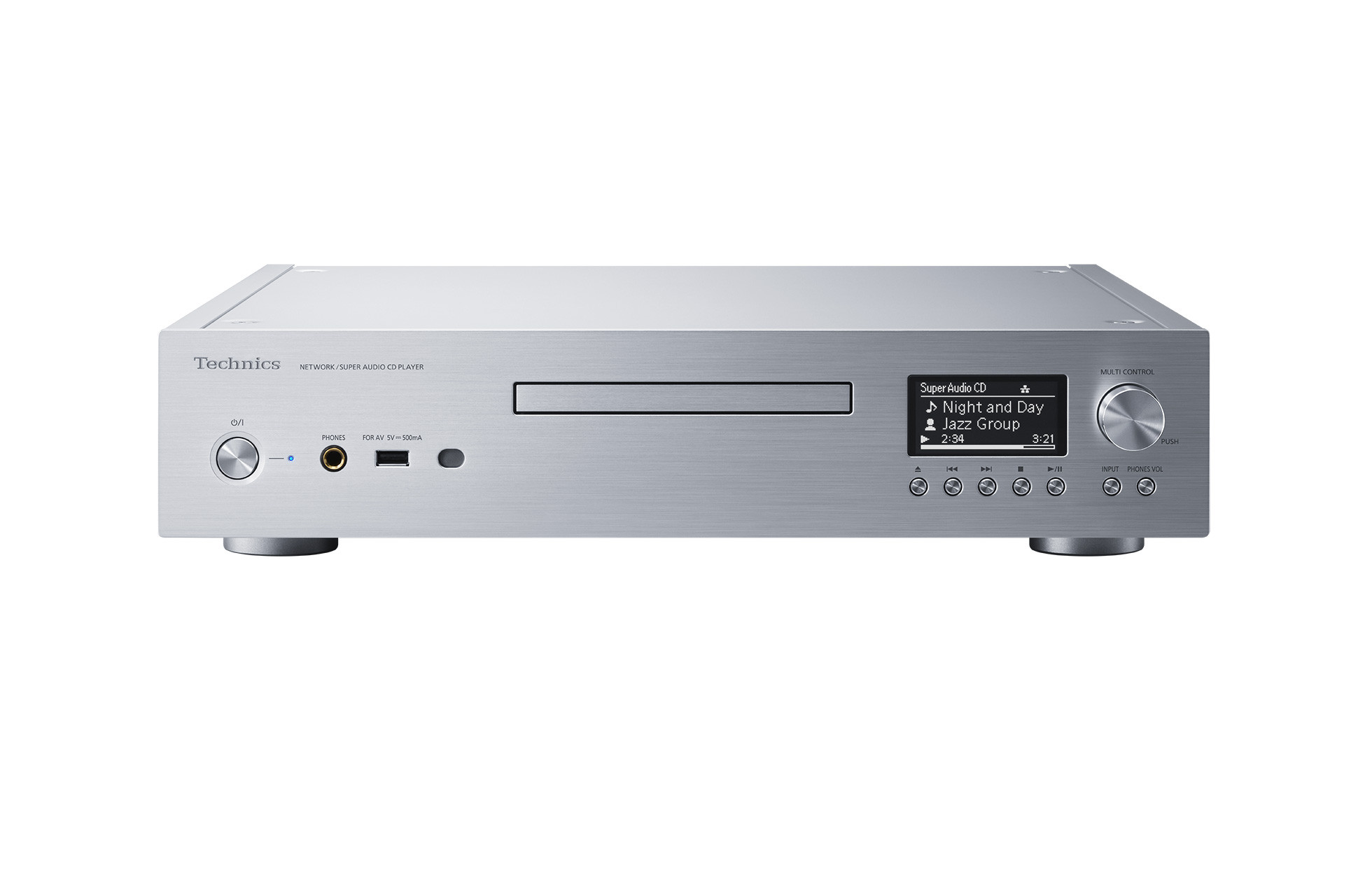 Technics SL-G700M2e (Silver) | SACD Player with Music Streamer | Richer ...