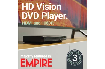 Majority DVD Player (Black) | Multi-Region DVD Player | Richer Sounds