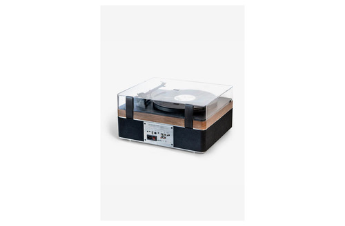 Plus Audio Record Player (Walnut) | Turntable System with Built-in ...