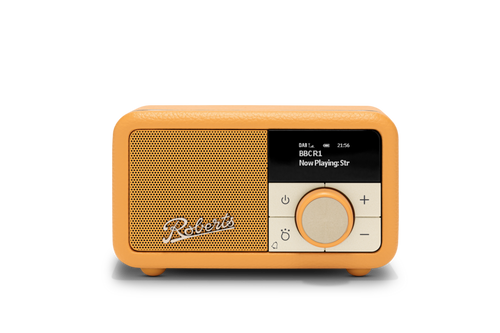 Roberts Revival Petite 2 (Sunburst Yellow) | Portable Bluetooth/DAB+ ...