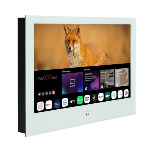 ProofVision PVB19WW (White) | 19 inch Bathroom Full HD Smart LED TV ...