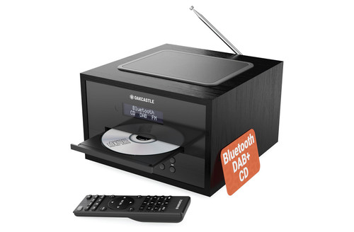 Oakcastle DAB400 (Black) | CD/Bluetooth/DAB+/FM Radio System | Richer ...
