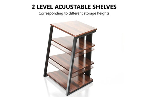 Eiffel Audio Rack (Walnut) | Hi-Fi Rack | Richer Sounds