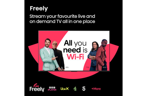 Hisense 32A4QTUK | 32 inch HD Ready HDR Smart LED TV Freely | Richer Sounds