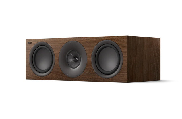 KEF Q6 Meta Centre (Walnut) | Single Centre Speaker | Richer Sounds