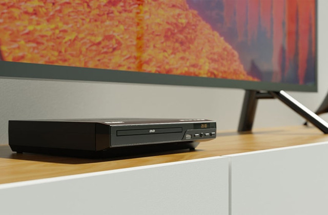 Majority DVD Player (Black) | Multi-Region DVD Player | Richer Sounds