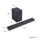 LG USC9S | 3.1.3 ch Dolby Atmos Soundbar & Subwoofer | Richer Sounds