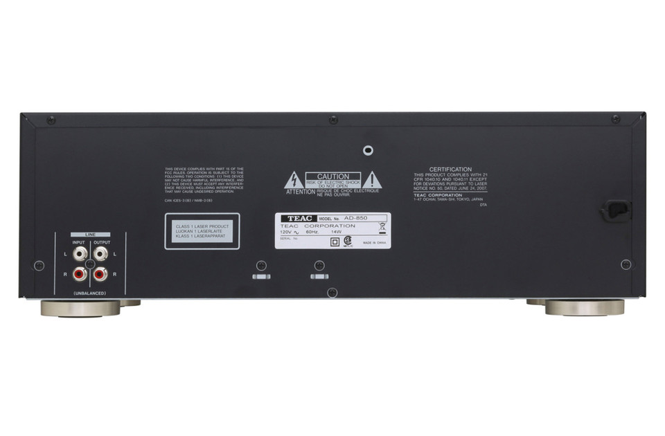 Teac AD850 (Black) | CD-Player/Cassette Deck | Richer Sounds