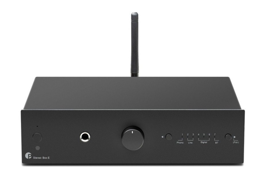 Pro-Ject Stereo Box E (Black) | Stereo Amplifier | Richer Sounds