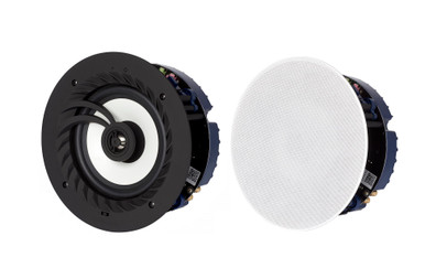 Lithe Audio Bluetooth IP44 Rated 6.5" | Bluetooth Ceiling Speaker Pair ...