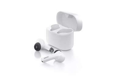 Denon AH-C830NCW (White) | In Ear Mic Noise Cancelling Wireless ...