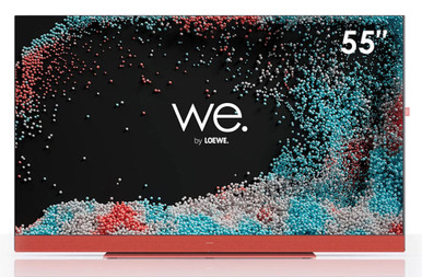 LOEWE We. SEE 55 (Coral Red) | 55 inch 4K Ultra HD HDR Smart LED TV ...