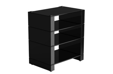 BLOK Collection 4 2G (Black Glass shelf / High Gloss Black) | Hi-Fi ...