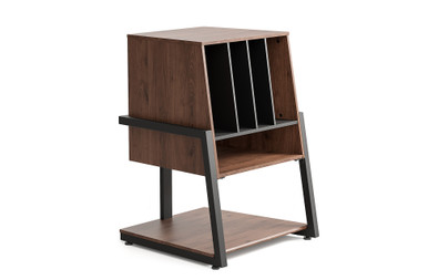 Eiffel Record Player Stand (Walnut) | Hi-Fi / Record Storage Rack ...