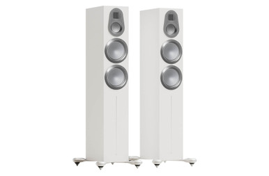 Monitor Audio Gold 300 6G (Satin White) | Speakers Per Pair | Richer Sounds