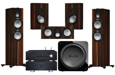 Primare SP25 & A35.8 (Black), Monitor Audio Gold 500 6G, On-Wall 6G (2x ...