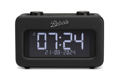Roberts Revival Rest (Black) | Bluetooth/DAB+/DAB/FM Alarm Clock Radio ...