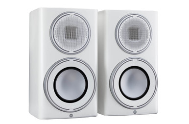 Monitor Audio Platinum 100 3G (Pure Satin White) | Bookshelf Speakers ...