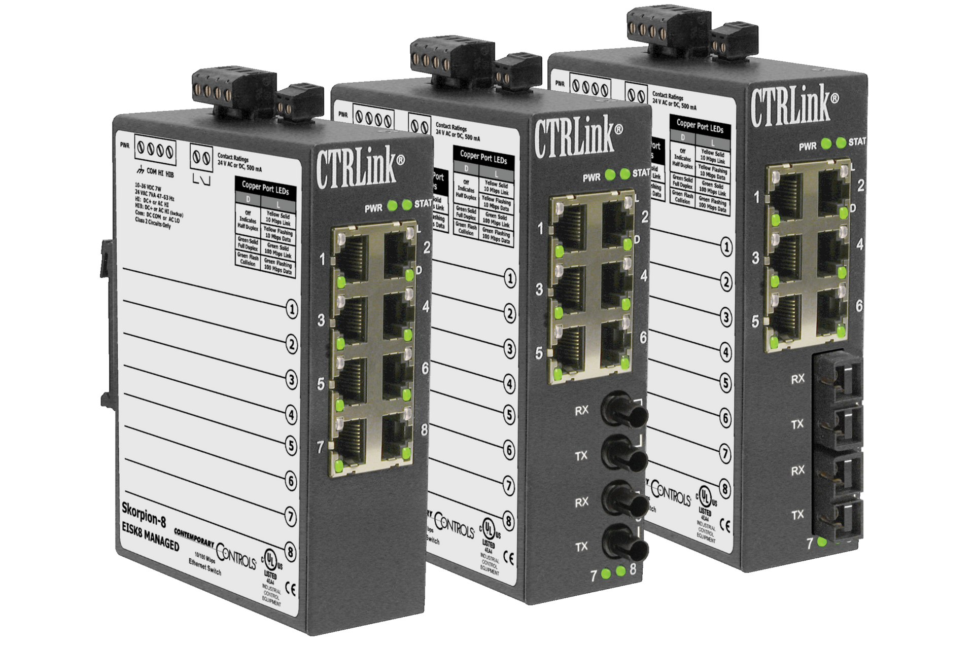 Technologies - Ethernet - Managed Switches - Contemporary Controls (EMEA)