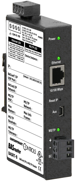 Products - BACnet Routers & Gateways - Contemporary Controls (EMEA)
