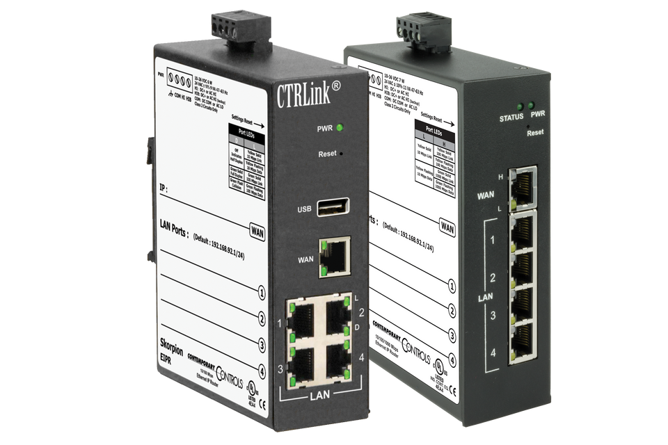 Technologies - Ethernet - IP Routers - Contemporary Controls (EMEA)