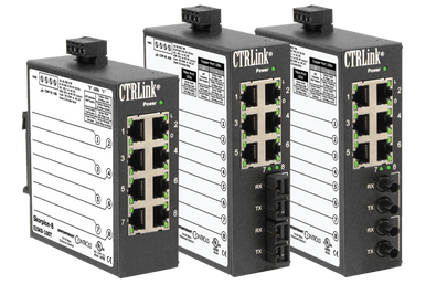 Skorpion 8 Port Unmanaged Switch - Contemporary Controls (EMEA)