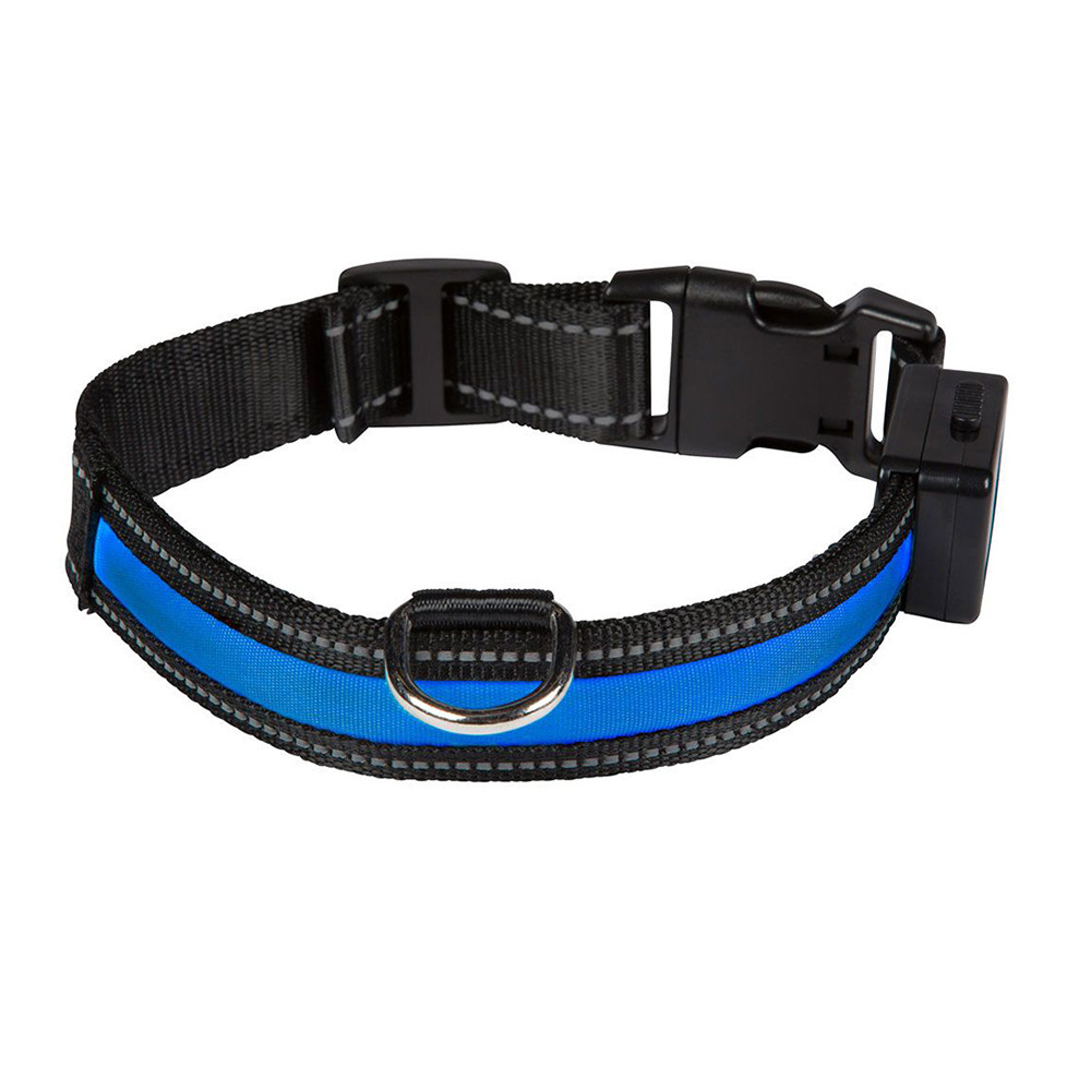 DMT LED Rechargeable Flashing Nylon Collar - Camouflage