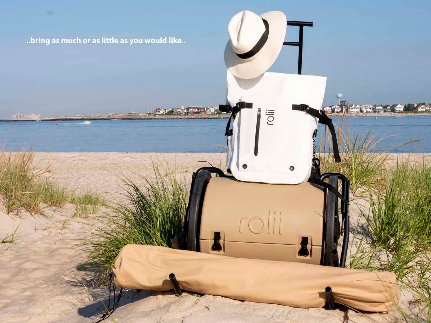 rolii portable beach cooler