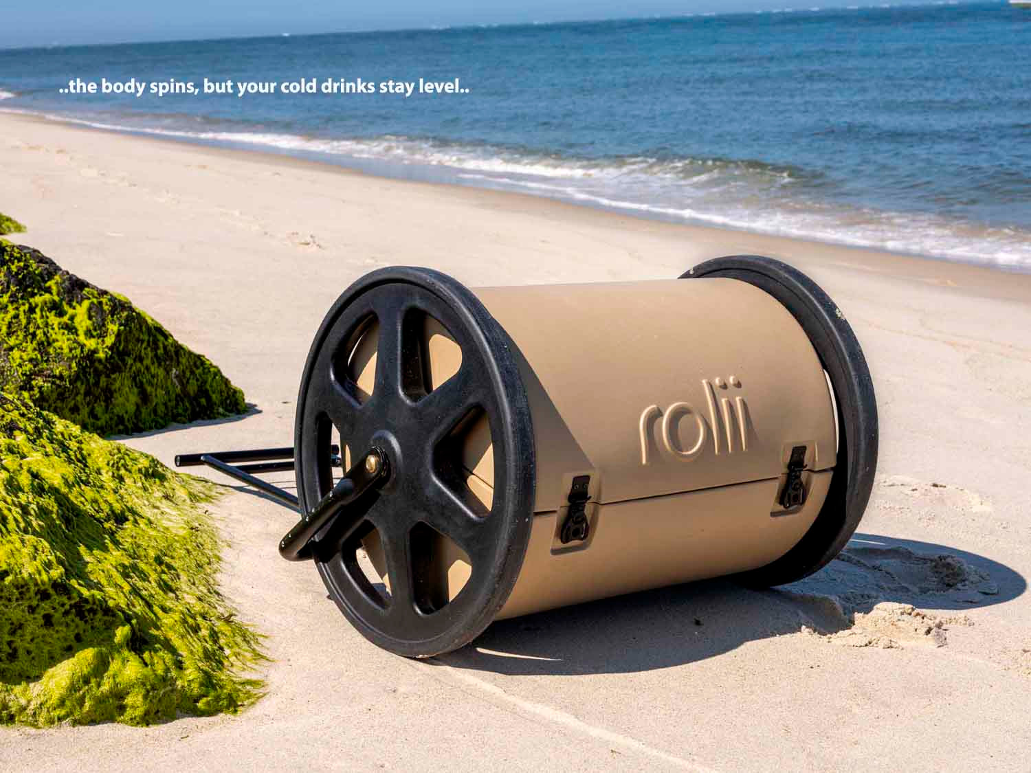 rolii portable beach cooler