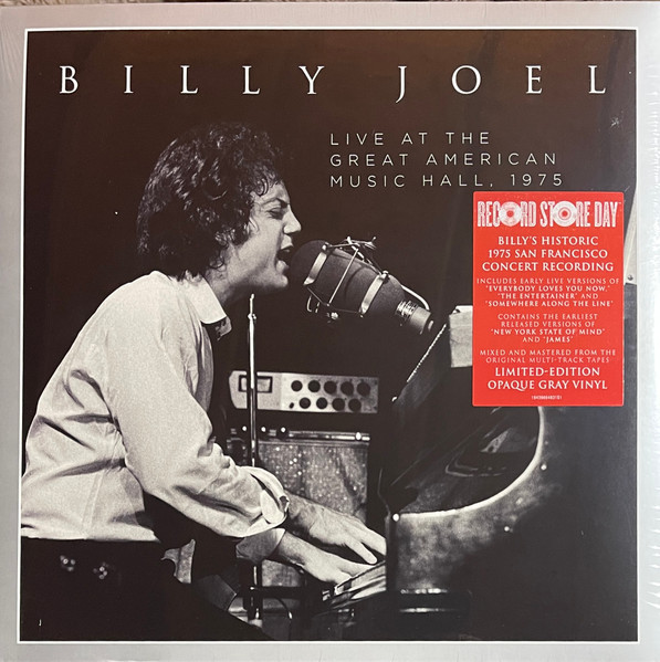 Billy Joel The Stranger 30th Anniversary