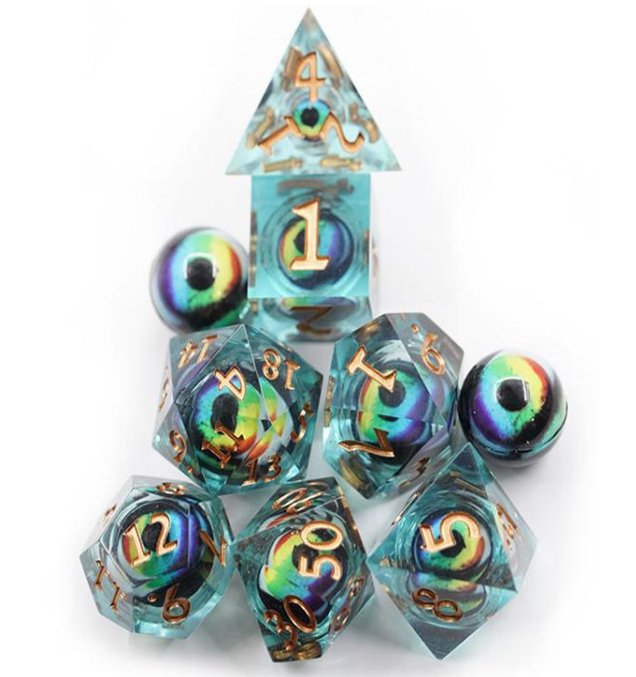 Liquid Core Dice Set