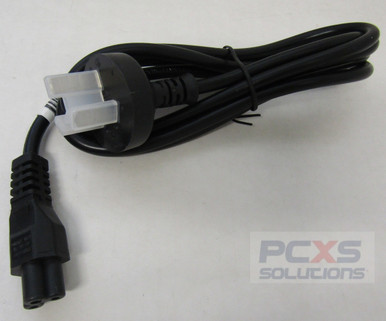 hp Power cord (Black) - 3-wire conductor - Has straight (F) C5 ...