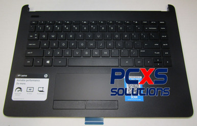 TCOVER, Jack Black PLASTIC TP KEYBOARD US - assembled with touchpad mylar