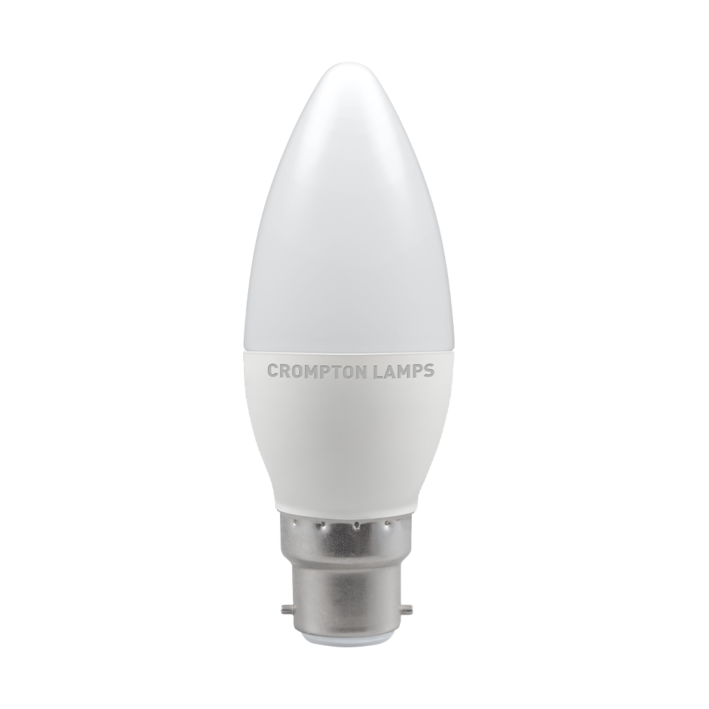 LED Thermal Plastic Candle Opal Non-Dimmable 4.2W 4000K BC-B22 ...