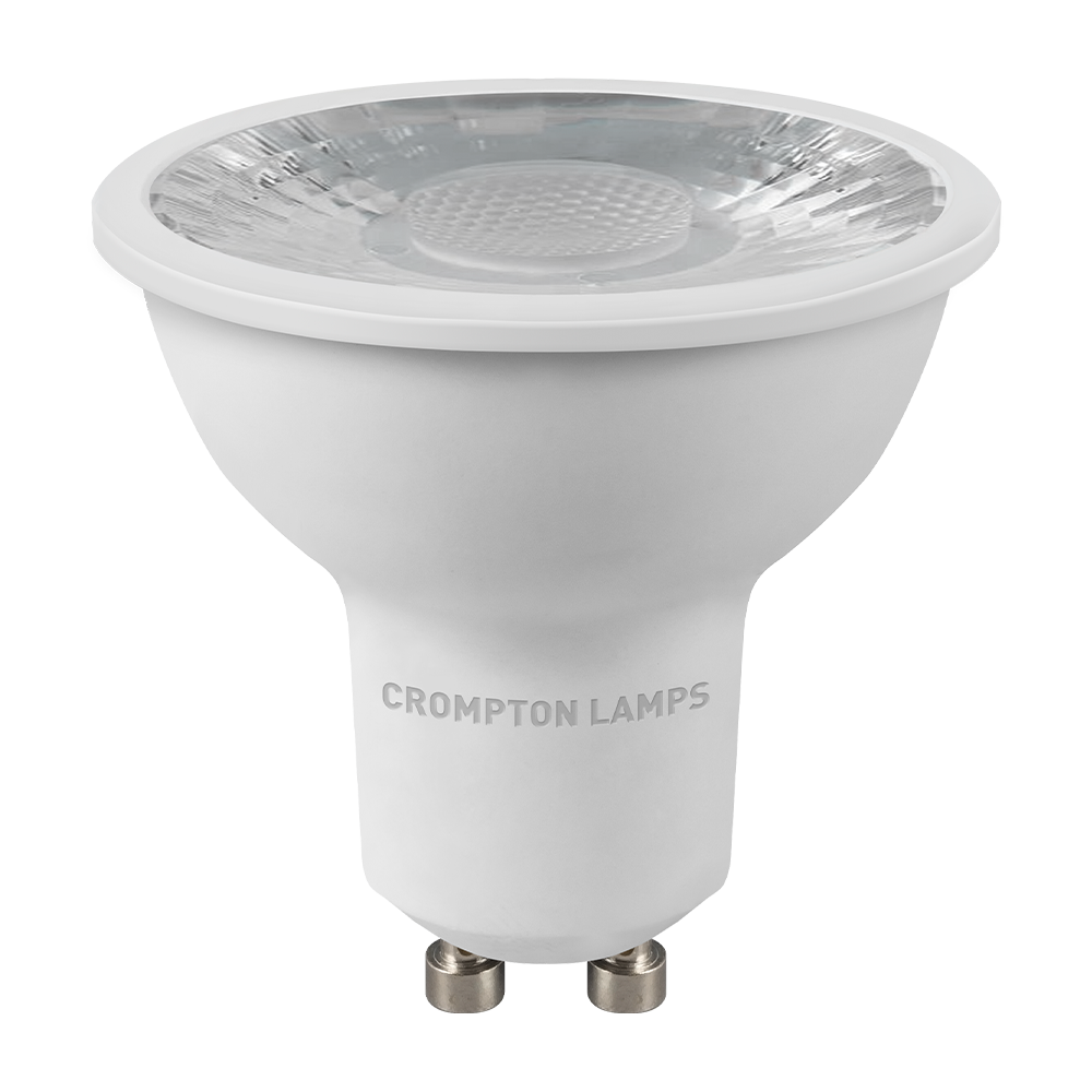 LED Thermal Plastic GU10 Non-Dimmable 5W 6500K - Crompton Lamps Limited